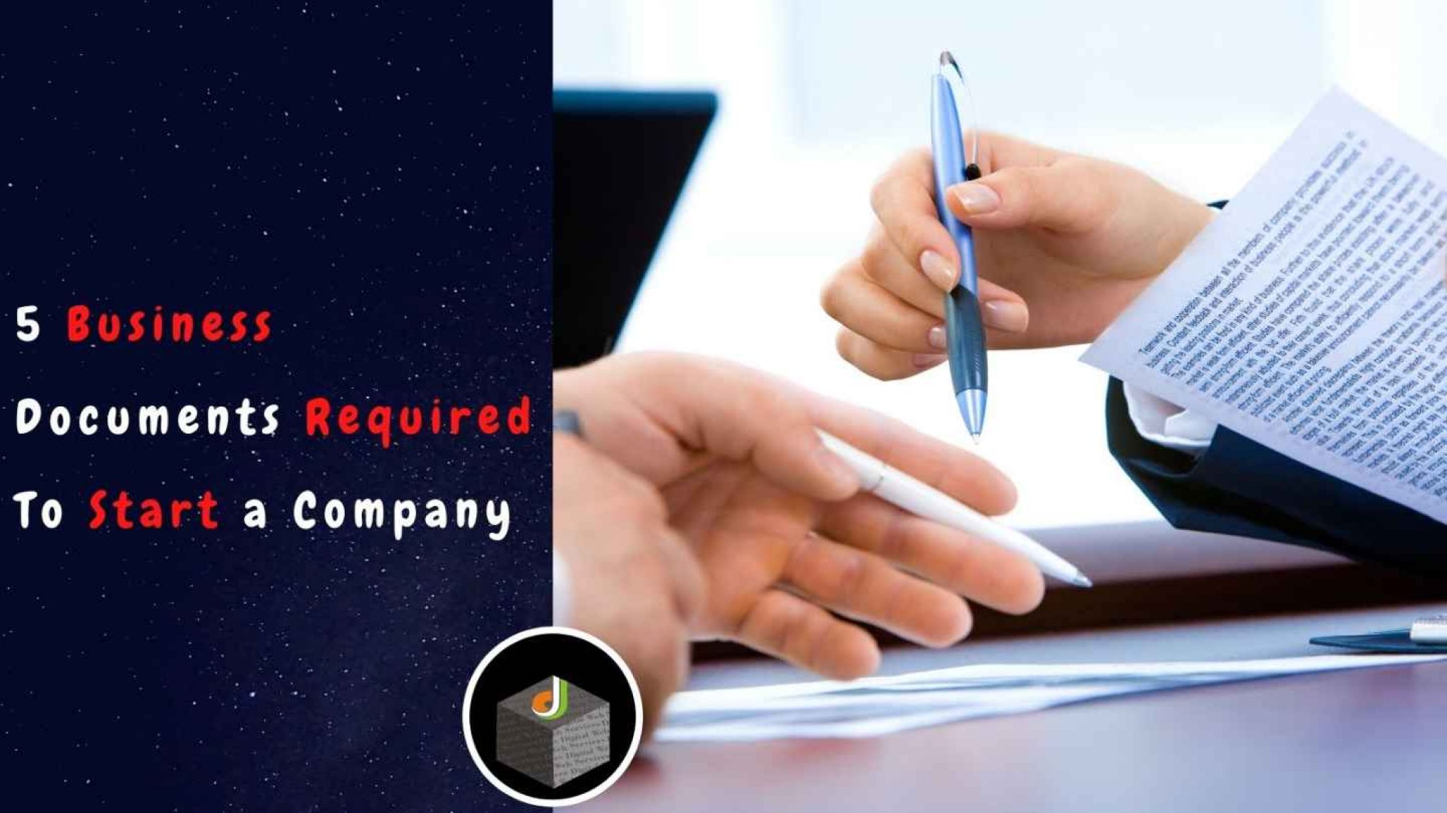 5 Business Documents Required to Start a Company - DigitalWebServices
