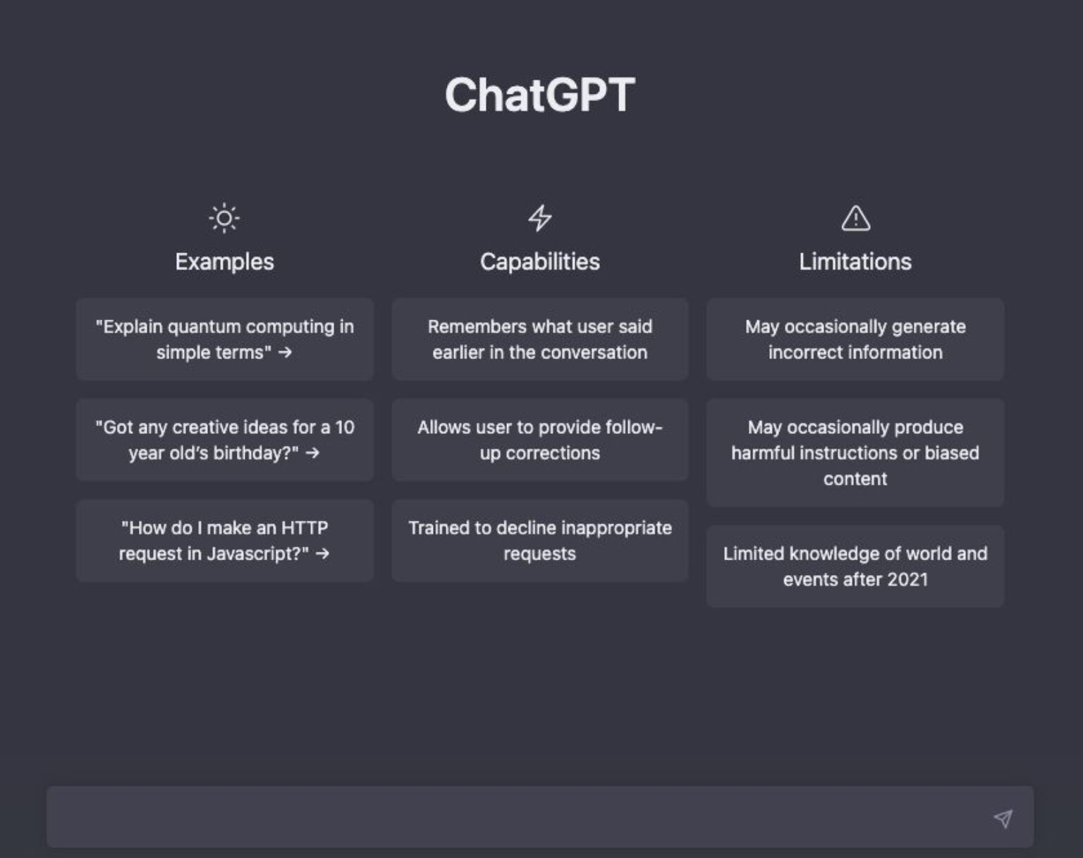 What is ChatGPT? - Features, Benefits & Limitations | GPT-3