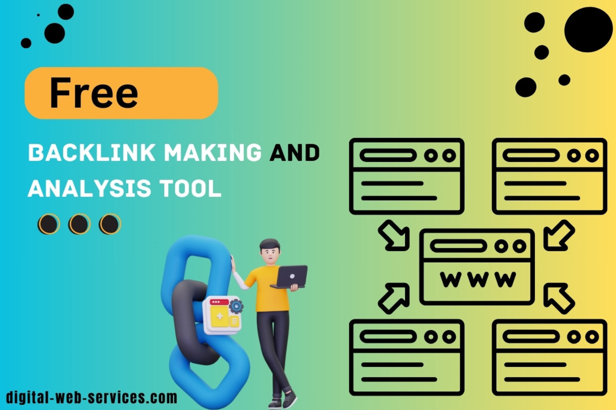 Free Backlink Making and Analysis Tool 2025 - DWS