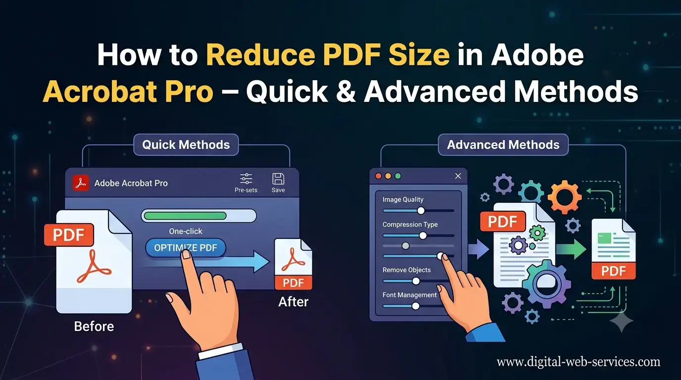 How to Reduce PDF Size in Adobe Acrobat Pro – Quick Methods