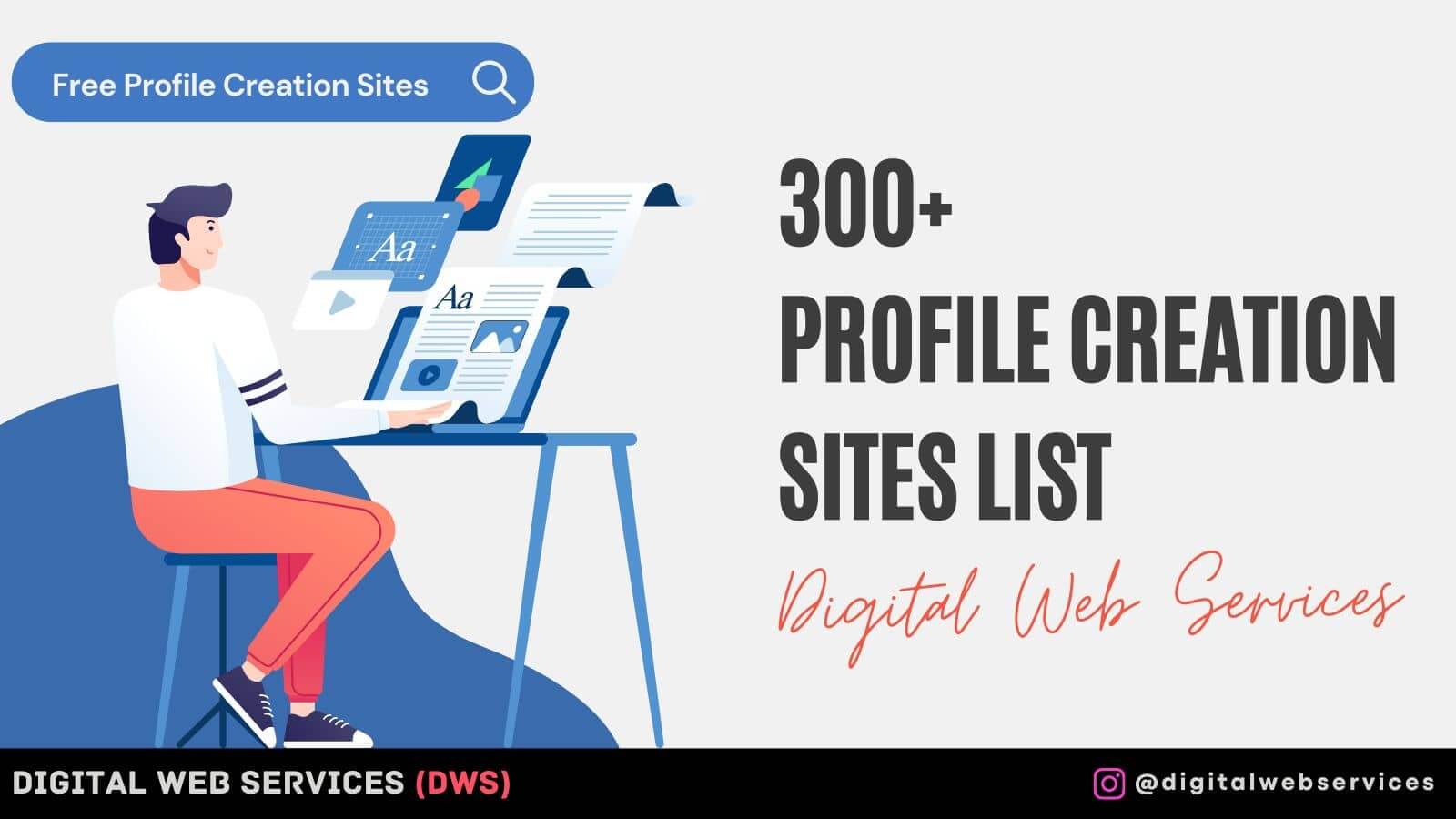 300+ Profile Creation Sites List 2023 With High DA & Dofollow Link
