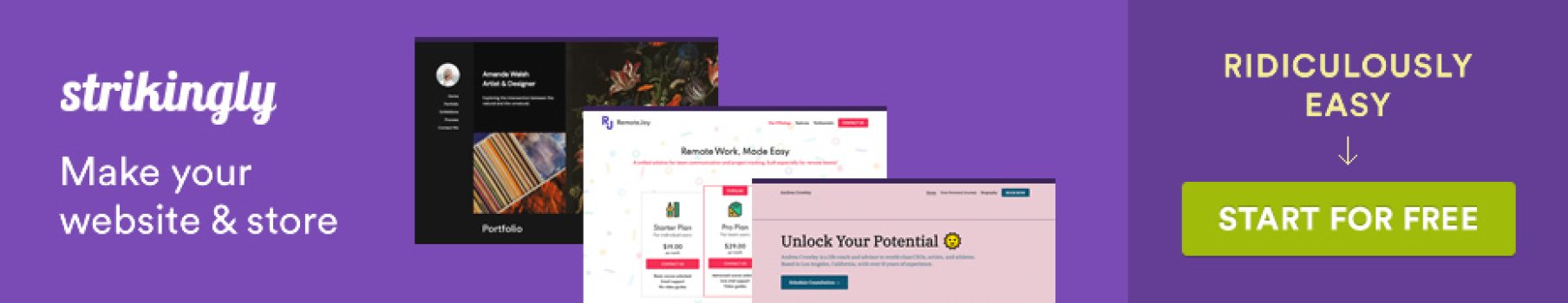 Step-by-Step Process to Create a Free Website with Strikingly